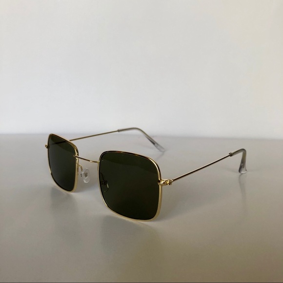 Accessories | 9s Vintage Retro Rectangle Sunglasses | Poshmark